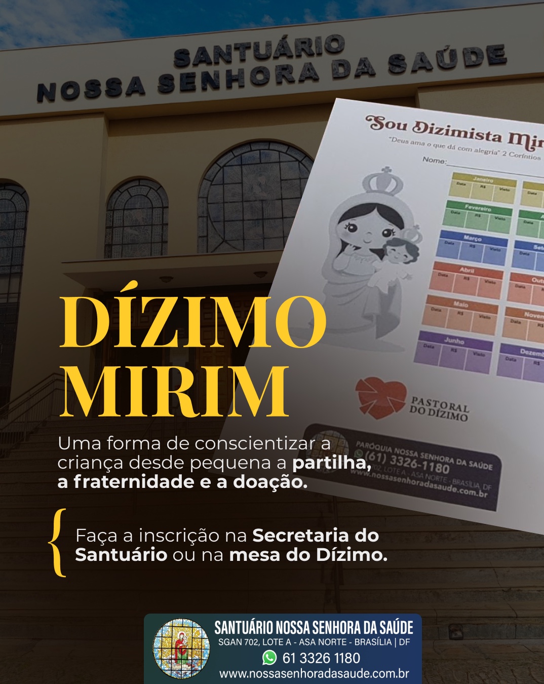 Dízimo Mirim « Santuário Nossa Senhora da Saúde